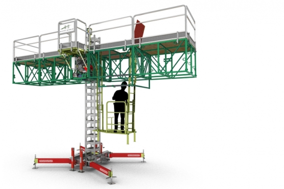 Mast Climbers Scaffolding Medium & Heavy Duty Mast Climbers | Services
